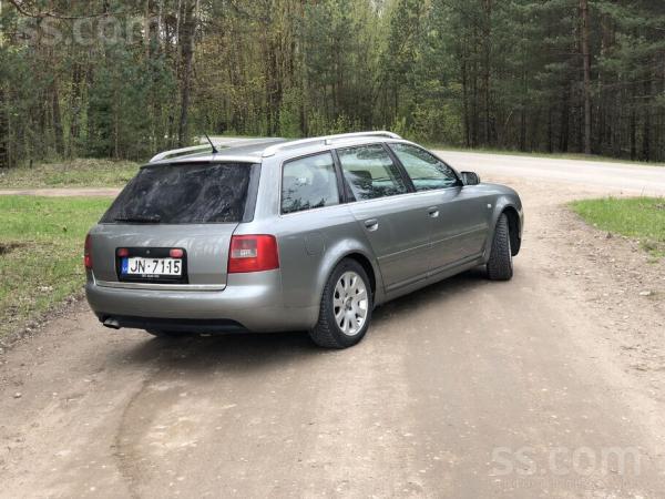 Grey Audi A6 2003 in Rezekne, with an engine capacity of 1.90 L and mileage of 457 thousand km for 1700 €, photo 2 on AUTOMOTO.COM.LV