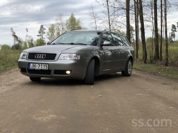 Grey Audi A6 2003 in Rezekne, with an engine capacity of 1.90 L and mileage of 457 thousand km for 1700 €, photo 3 on AUTOMOTO.COM.LV