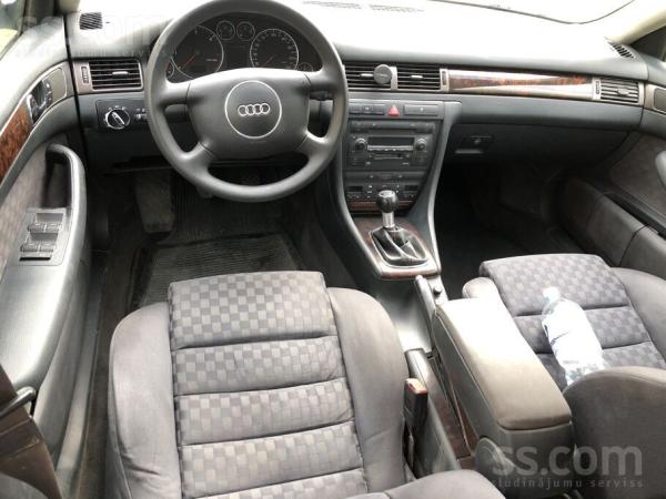 Grey Audi A6 2003 in Rezekne, with an engine capacity of 1.90 L and mileage of 457 thousand km for 1700 €, photo 4 on AUTOMOTO.COM.LV