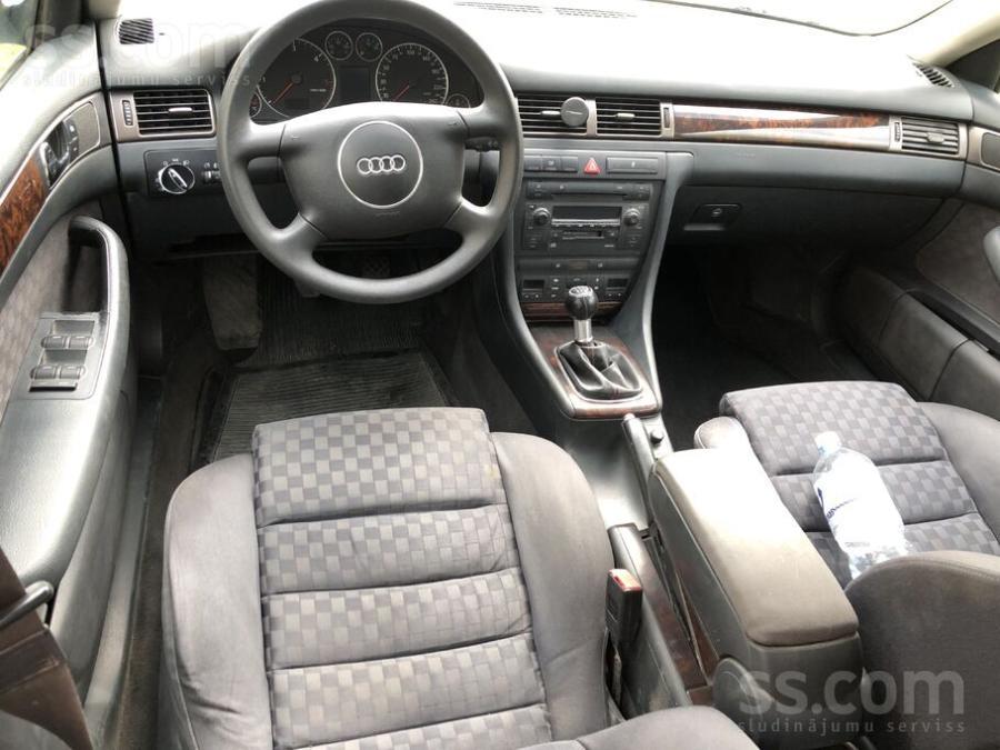 Grey Audi A6 2003 in Rezekne, with an engine capacity of 1.90 L and mileage of 457 thousand km for 1700 €, photo 4 on AUTOMOTO.COM.LV