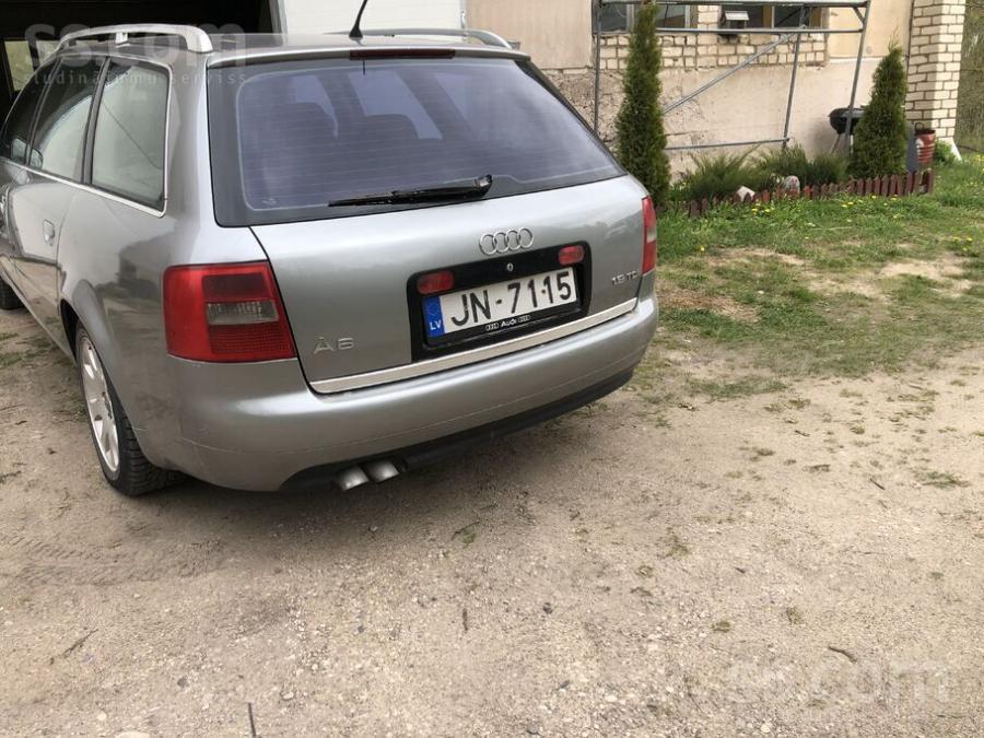 Grey Audi A6 2003 in Rezekne, with an engine capacity of 1.90 L and mileage of 457 thousand km for 1700 €, photo 6 on AUTOMOTO.COM.LV