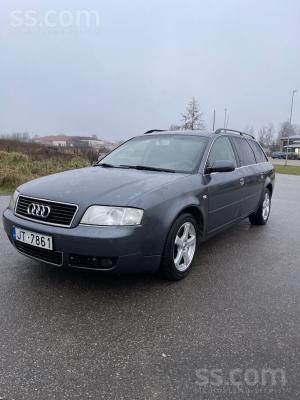 Grey Audi A6 2003 in Gulbene, with an engine capacity of 1.90 L and mileage of 456 thousand km for 2180 €, photo  on AUTOMOTO.COM.LV