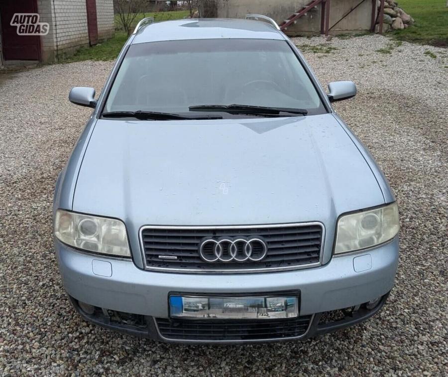 Grey Audi A6 2003 in Prienai, with an engine capacity of 2.50 L and mileage of 395 thousand km for 1200 €, photo 1 on AUTOMOTO.COM.LV