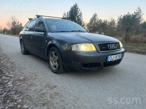 Pelēks Audi A6 2003 Rīga, ar dzinēja tilpumu 1.90 L un nobraukumu 371 tūkst. km par 3000 €, foto  vietnē AUTOMOTO.COM.LV