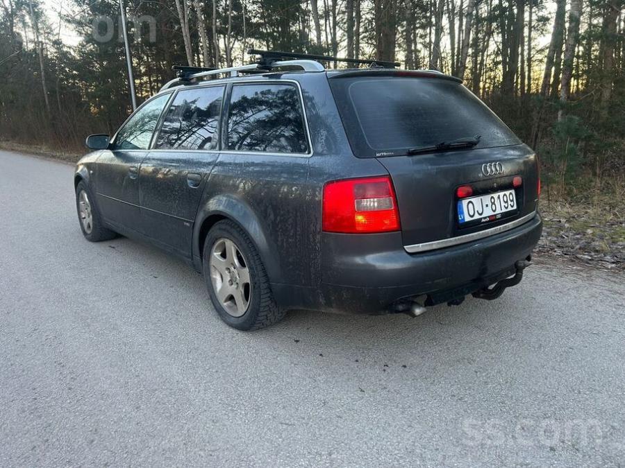 Pelēks Audi A6 2003 Rīga, ar dzinēja tilpumu 1.90 L un nobraukumu 371 tūkst. km par 3000 €, foto 3 vietnē AUTOMOTO.COM.LV