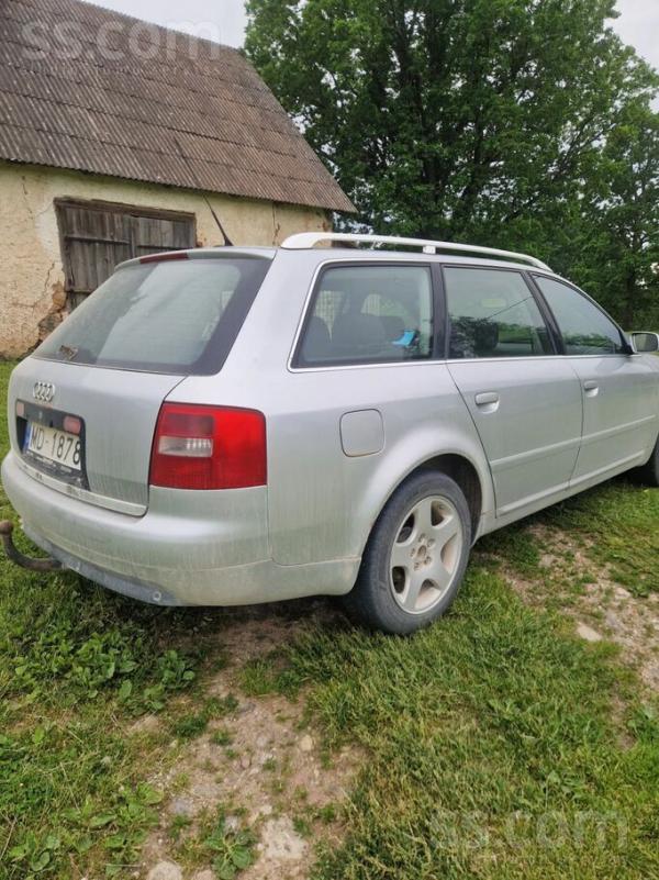 Pelēks Audi A6 2003 Valmiera, ar dzinēja tilpumu 1.90 L un nobraukumu 353 tūkst. km par 1700 €, foto 2 vietnē AUTOMOTO.COM.LV