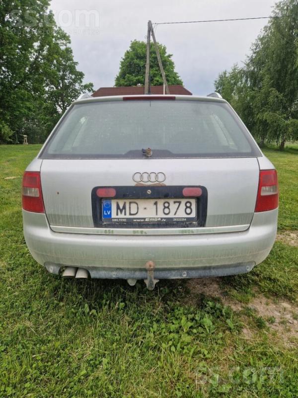 Pelēks Audi A6 2003 Valmiera, ar dzinēja tilpumu 1.90 L un nobraukumu 353 tūkst. km par 1700 €, foto 3 vietnē AUTOMOTO.COM.LV