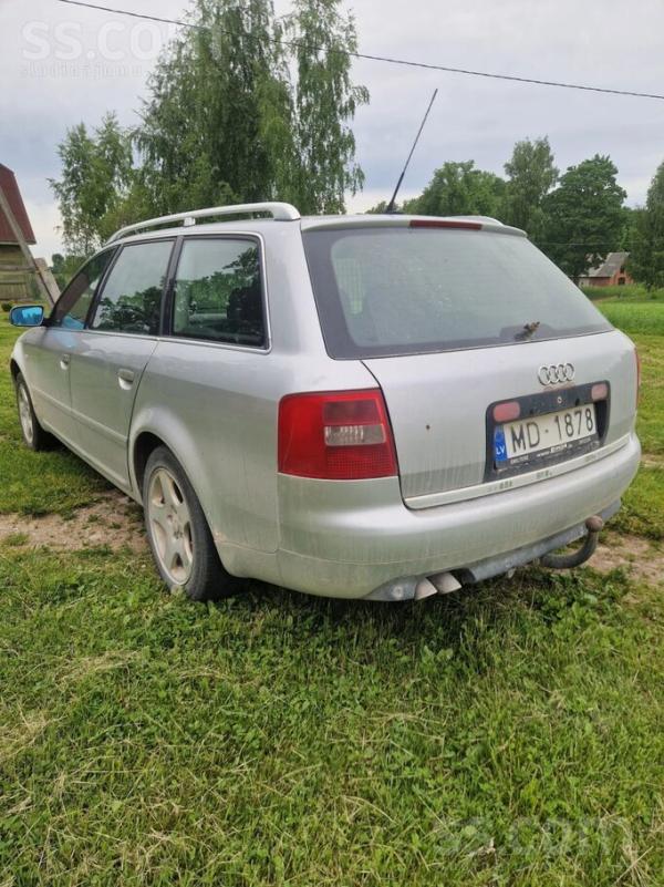 Pelēks Audi A6 2003 Valmiera, ar dzinēja tilpumu 1.90 L un nobraukumu 353 tūkst. km par 1700 €, foto 4 vietnē AUTOMOTO.COM.LV