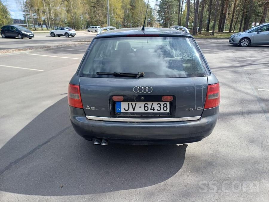 Pelēks Audi A6 2003 Daugavpils, ar dzinēja tilpumu 2.50 L un nobraukumu 0 tūkst. km par 1150 €, foto 6 vietnē AUTOMOTO.COM.LV