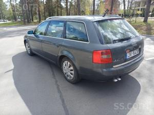 Pelēks Audi A6 2003 Daugavpils, ar dzinēja tilpumu 2.50 L un nobraukumu 0 tūkst. km par 1150 €, foto 7 vietnē AUTOMOTO.COM.LV