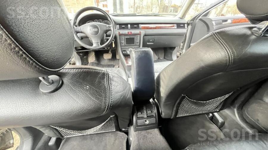 Серый Ауди А6 2003 в Екабпилс, объемом двигателя 2.50 л и пробегом 274 тыс. км за 2800 €, фото 12 на AUTOMOTO.COM.LV