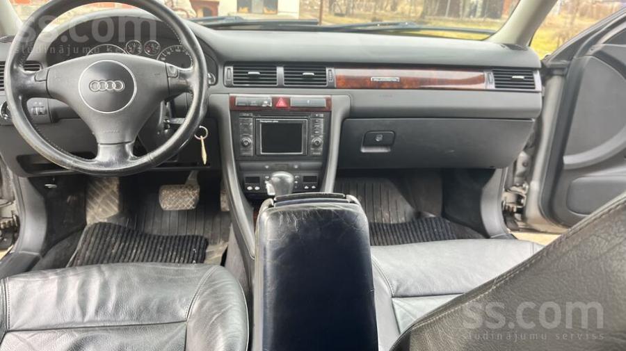 Серый Ауди А6 2003 в Екабпилс, объемом двигателя 2.50 л и пробегом 274 тыс. км за 2800 €, фото 15 на AUTOMOTO.COM.LV