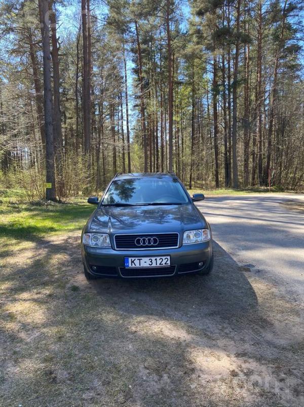 Grey Audi A6 2003 in Talsi, with an engine capacity of 2.00 L and mileage of 284 thousand km for 1800 €, photo 1 on AUTOMOTO.COM.LV