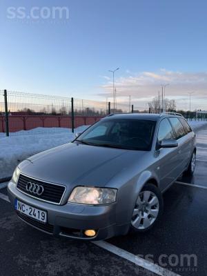 Grey Audi A6 2003 in Balvi, with an engine capacity of 2.50 L and mileage of 313 thousand km for 1690 €, photo  on AUTOMOTO.COM.LV