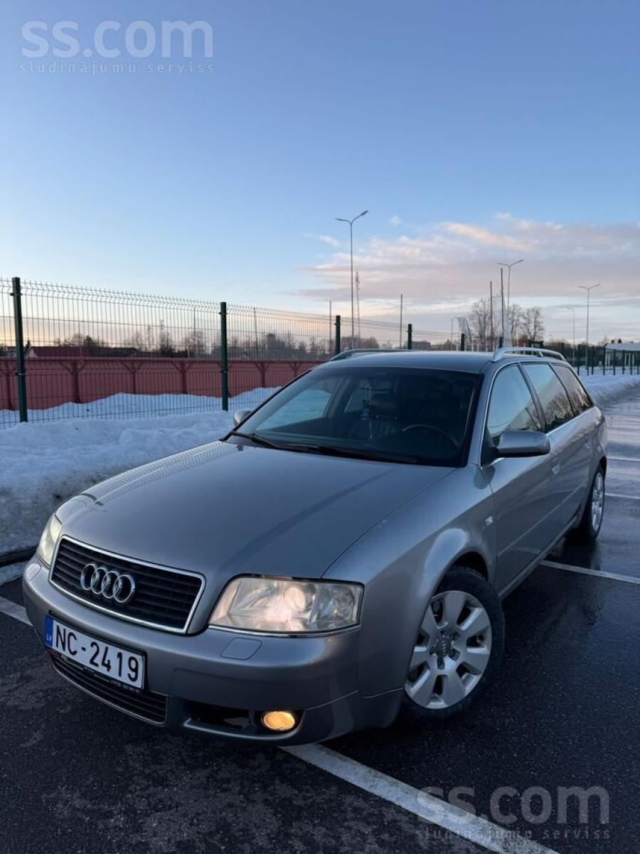 Grey Audi A6 2003 in Balvi, with an engine capacity of 2.50 L and mileage of 313 thousand km for 1690 €, photo 1 on AUTOMOTO.COM.LV