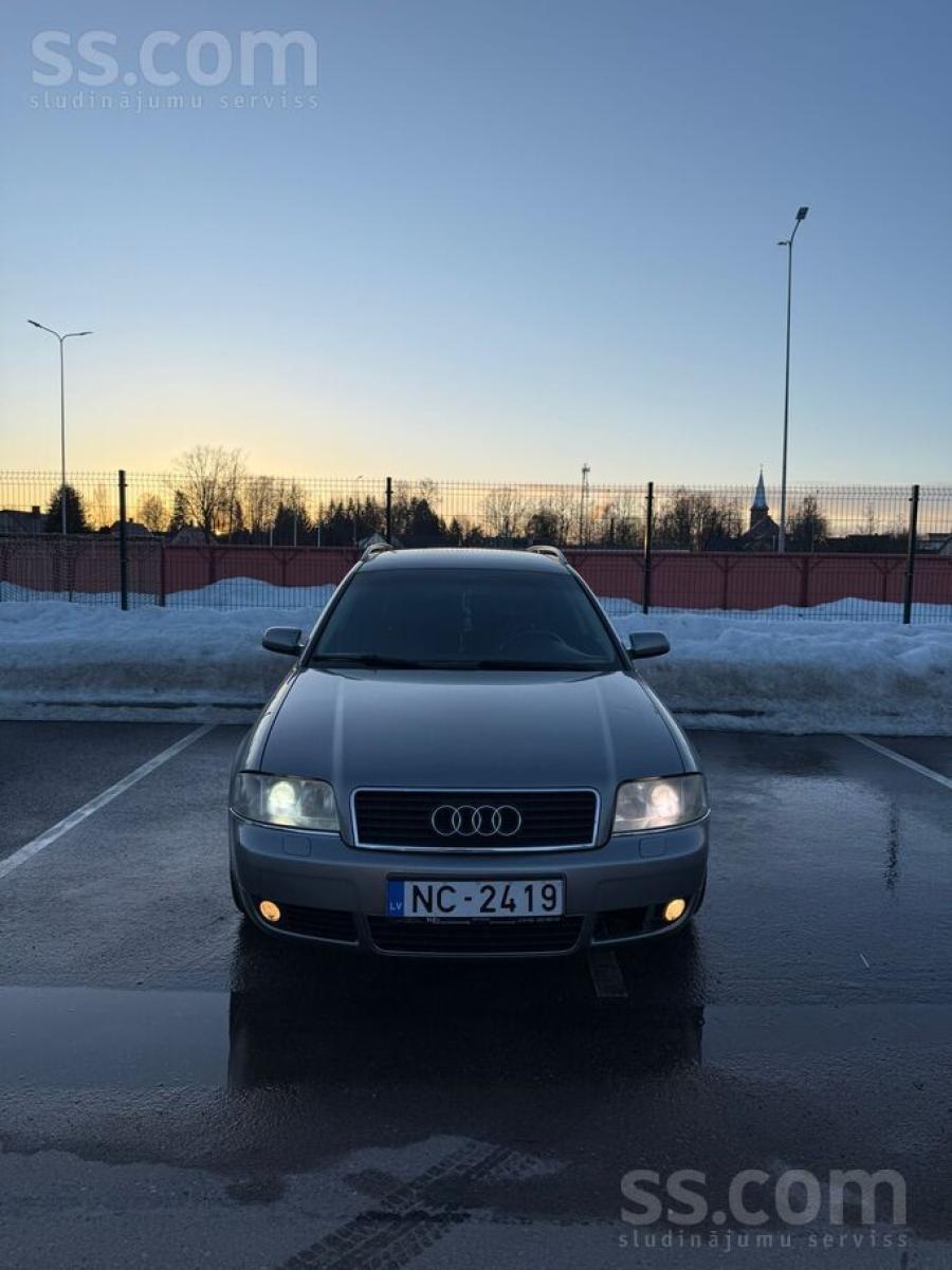 Grey Audi A6 2003 in Balvi, with an engine capacity of 2.50 L and mileage of 313 thousand km for 1690 €, photo 4 on AUTOMOTO.COM.LV