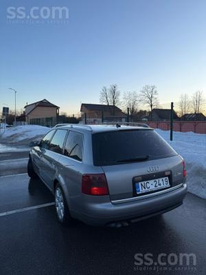 Grey Audi A6 2003 in Balvi, with an engine capacity of 2.50 L and mileage of 313 thousand km for 1690 €, photo 6 on AUTOMOTO.COM.LV