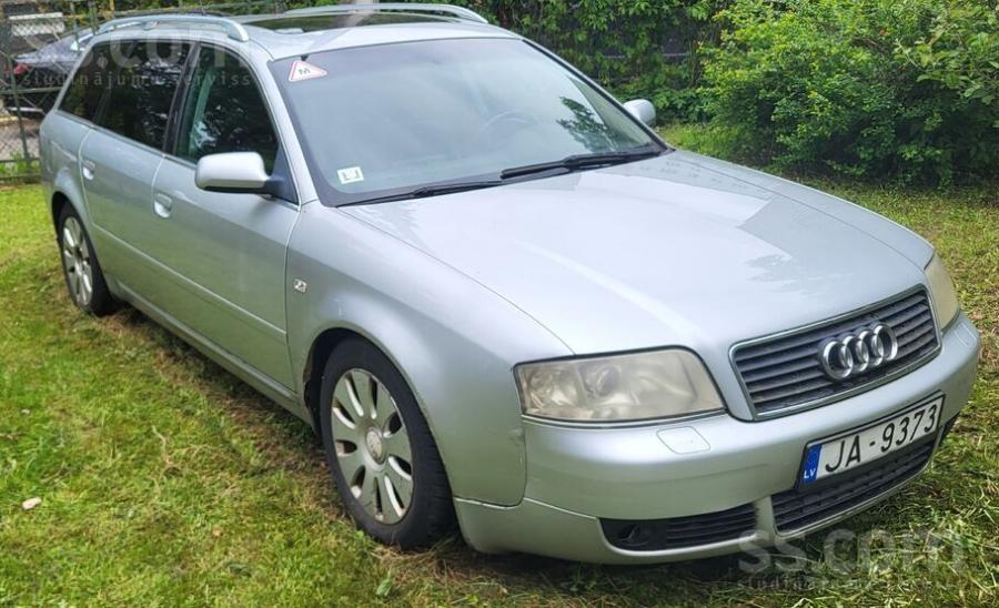 Pelēks Audi A6 2003 Rīga, ar dzinēja tilpumu 2.50 L un nobraukumu 351 tūkst. km par 500 €, foto 1 vietnē AUTOMOTO.COM.LV