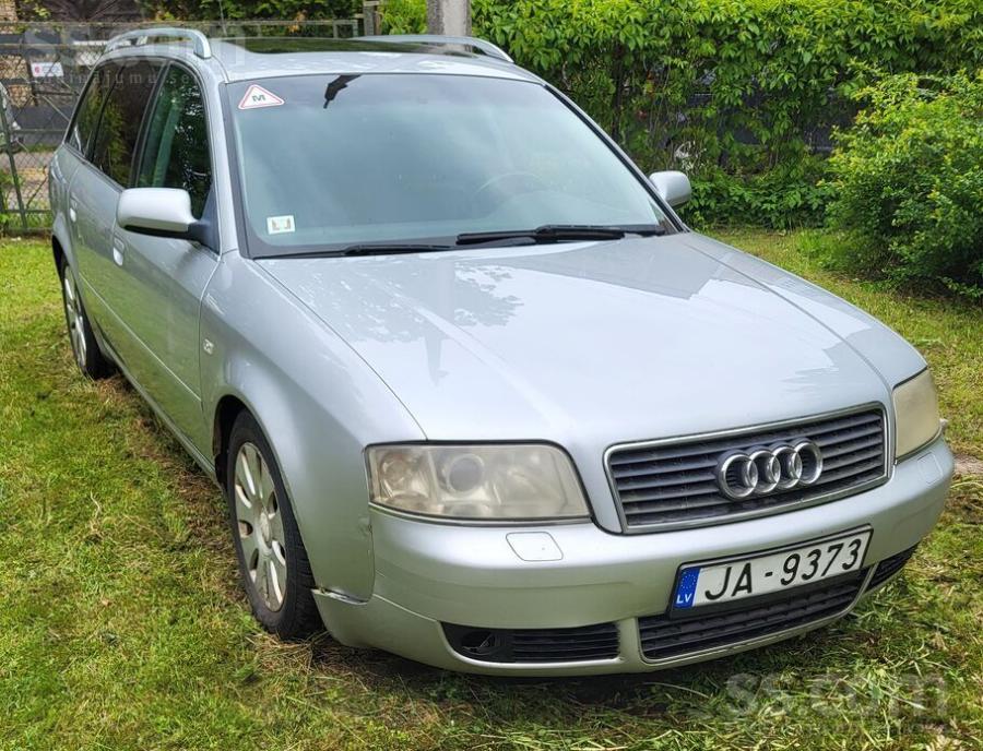 Pelēks Audi A6 2003 Rīga, ar dzinēja tilpumu 2.50 L un nobraukumu 351 tūkst. km par 500 €, foto 6 vietnē AUTOMOTO.COM.LV