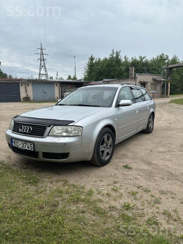 Pelēks Audi A6 2003 Rēzekne, ar dzinēja tilpumu 2.50 L un nobraukumu 316 tūkst. km par 1250 €, foto 1 vietnē AUTOMOTO.COM.LV