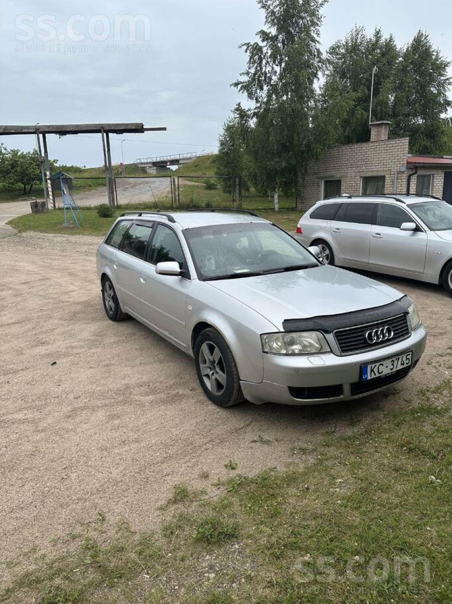 Grey Audi A6 2003 in Rezekne, with an engine capacity of 2.50 L and mileage of 316 thousand km for 1250 €, photo 1 on AUTOMOTO.COM.LV
