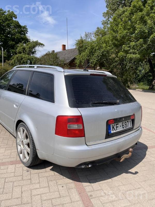 Серый Ауди А6 2003 в Валмиера, объемом двигателя 2.50 л и пробегом 330 тыс. км за 1100 €, фото 5 на AUTOMOTO.COM.LV