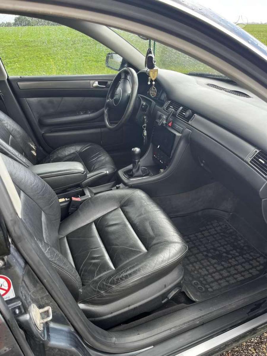 Grey Audi A6 2003 in Panevezys, with an engine capacity of 1.90 L and mileage of 409 thousand km for 2150 €, photo 3 on AUTOMOTO.COM.LV