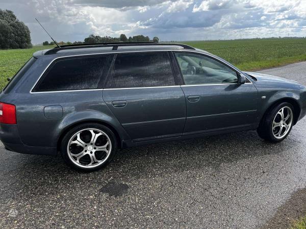 Grey Audi A6 2003 in Panevezys, with an engine capacity of 1.90 L and mileage of 409 thousand km for 2150 €, photo 6 on AUTOMOTO.COM.LV