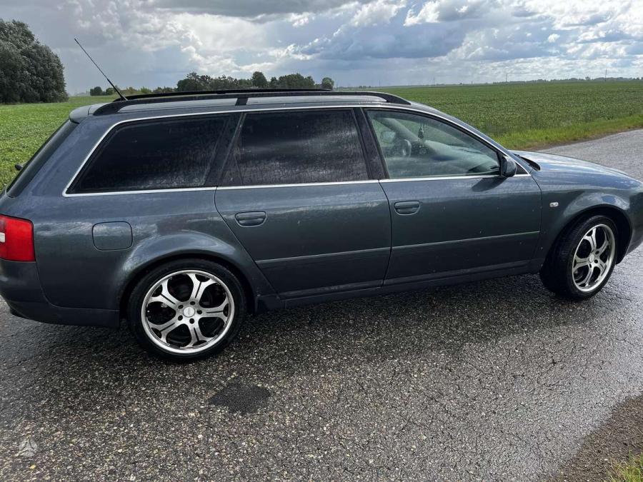 Grey Audi A6 2003 in Panevezys, with an engine capacity of 1.90 L and mileage of 409 thousand km for 2150 €, photo 7 on AUTOMOTO.COM.LV