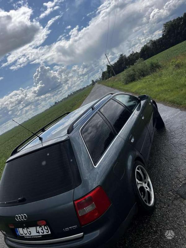 Grey Audi A6 2003 in Panevezys, with an engine capacity of 1.90 L and mileage of 409 thousand km for 2150 €, photo 7 on AUTOMOTO.COM.LV
