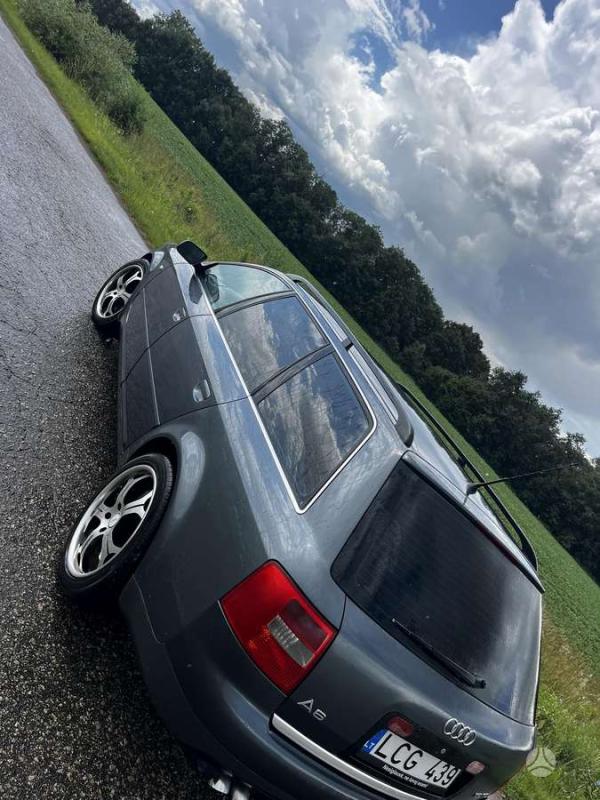Grey Audi A6 2003 in Panevezys, with an engine capacity of 1.90 L and mileage of 409 thousand km for 2150 €, photo 9 on AUTOMOTO.COM.LV