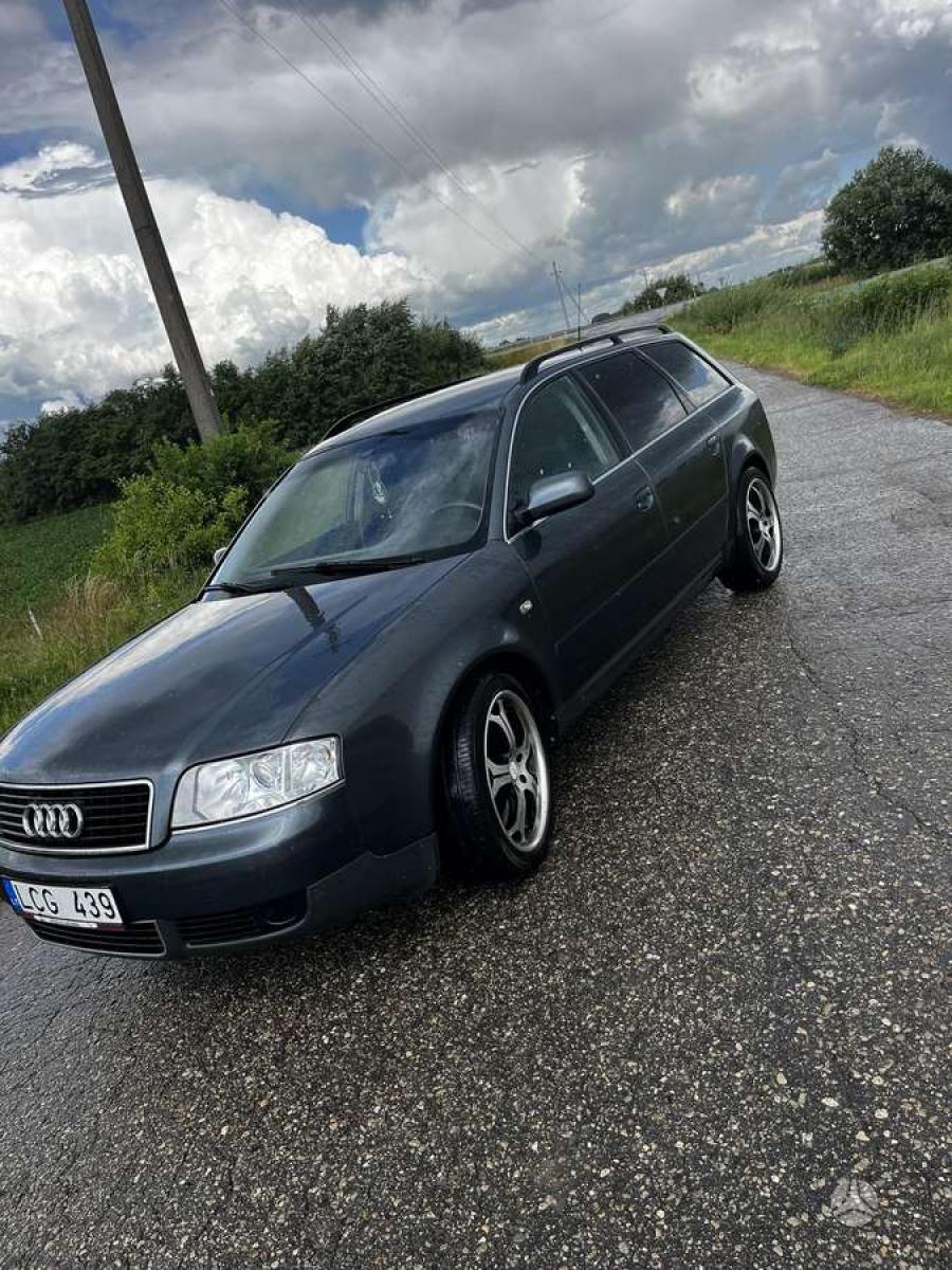 Grey Audi A6 2003 in Panevezys, with an engine capacity of 1.90 L and mileage of 409 thousand km for 2150 €, photo 13 on AUTOMOTO.COM.LV