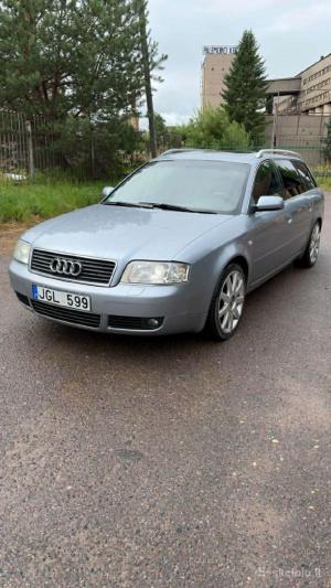 Grey Audi A6 2003 in Kaunas, with an engine capacity of 2.50 L and mileage of 470 thousand km for 750 €, photo  on AUTOMOTO.COM.LV
