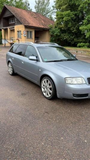 Grey Audi A6 2003 in Kaunas, with an engine capacity of 2.50 L and mileage of 470 thousand km for 750 €, photo 3 on AUTOMOTO.COM.LV