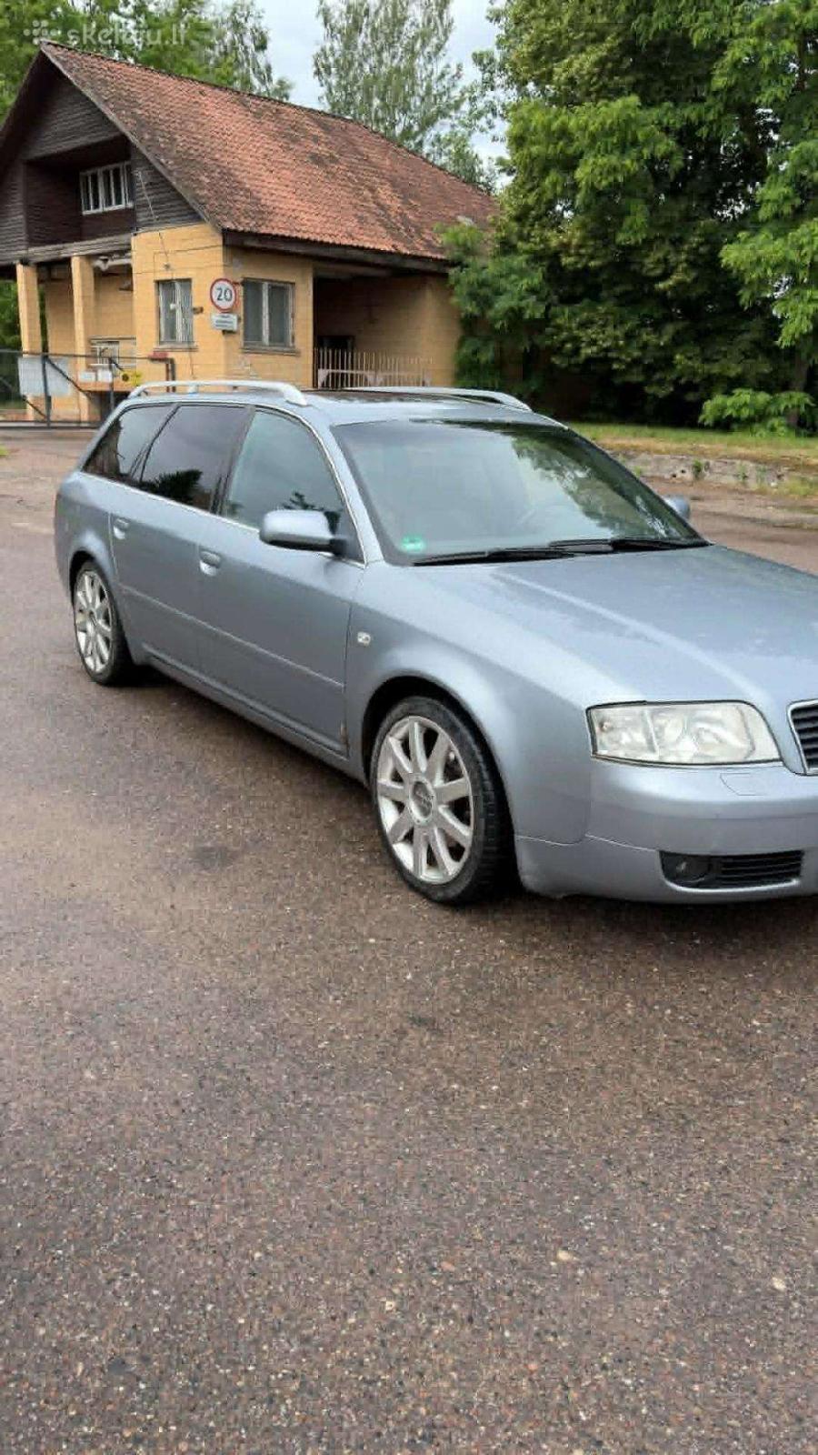 Grey Audi A6 2003 in Kaunas, with an engine capacity of 2.50 L and mileage of 470 thousand km for 750 €, photo 3 on AUTOMOTO.COM.LV