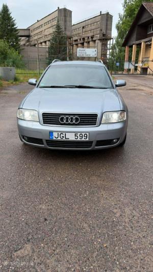 Grey Audi A6 2003 in Kaunas, with an engine capacity of 2.50 L and mileage of 470 thousand km for 750 €, photo 4 on AUTOMOTO.COM.LV