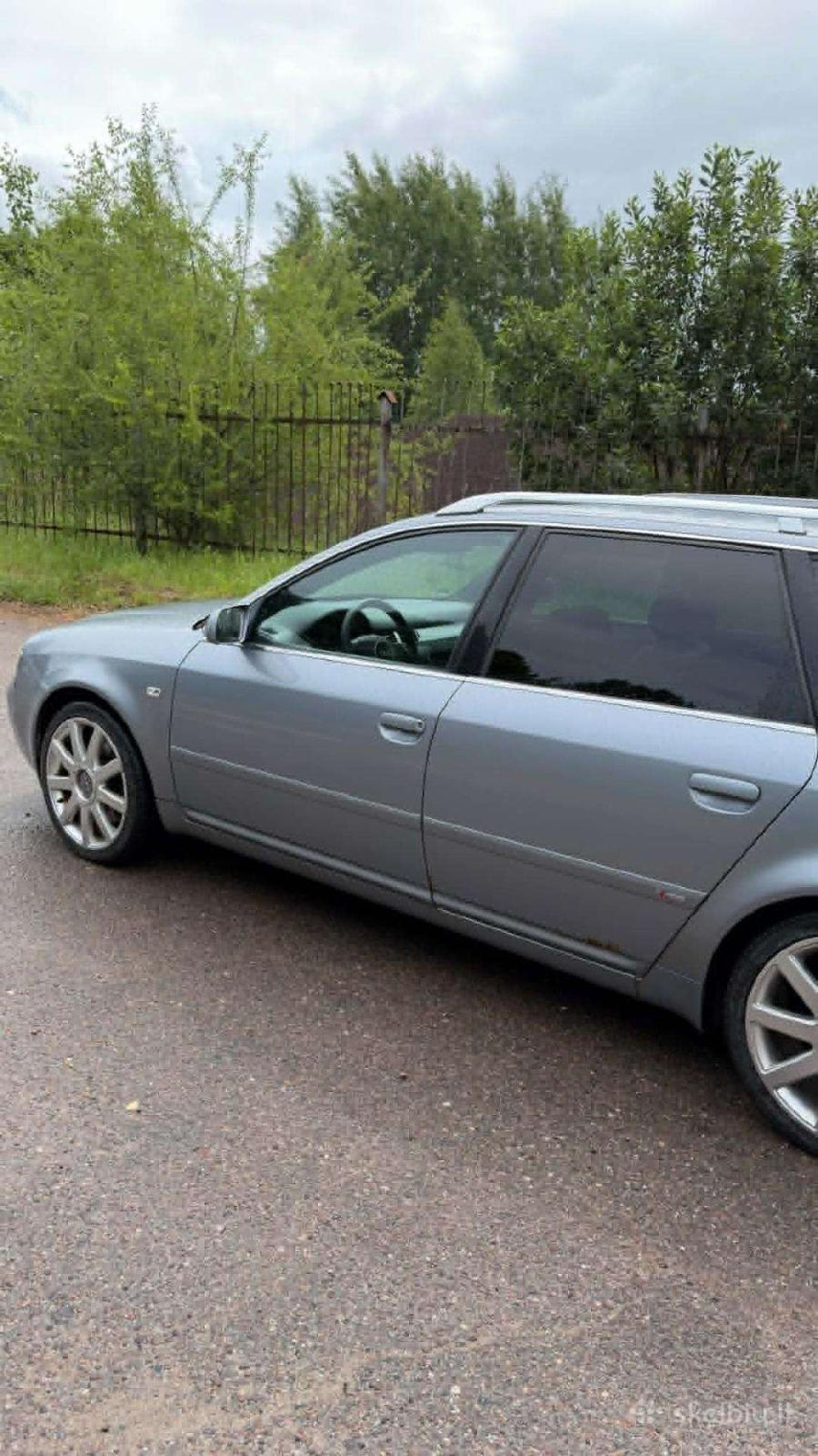 Grey Audi A6 2003 in Kaunas, with an engine capacity of 2.50 L and mileage of 470 thousand km for 750 €, photo 6 on AUTOMOTO.COM.LV