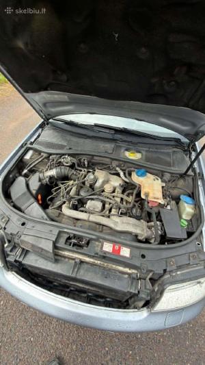 Grey Audi A6 2003 in Kaunas, with an engine capacity of 2.50 L and mileage of 470 thousand km for 750 €, photo 13 on AUTOMOTO.COM.LV