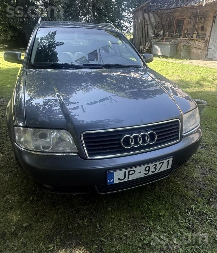 Pelēks Audi A6 2003 Ventspils, ar dzinēja tilpumu 1.90 L un nobraukumu 488 tūkst. km par 1500 €, foto 1 vietnē AUTOMOTO.COM.LV