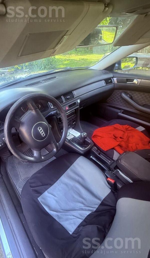 Pelēks Audi A6 2003 Ventspils, ar dzinēja tilpumu 1.90 L un nobraukumu 488 tūkst. km par 1500 €, foto 4 vietnē AUTOMOTO.COM.LV