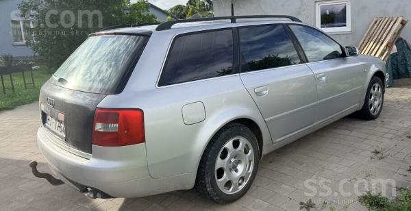 Pelēks Audi A6 2003 Jelgava, ar dzinēja tilpumu 2.50 L un nobraukumu 389 tūkst. km par 1700 €, foto 6 vietnē AUTOMOTO.COM.LV