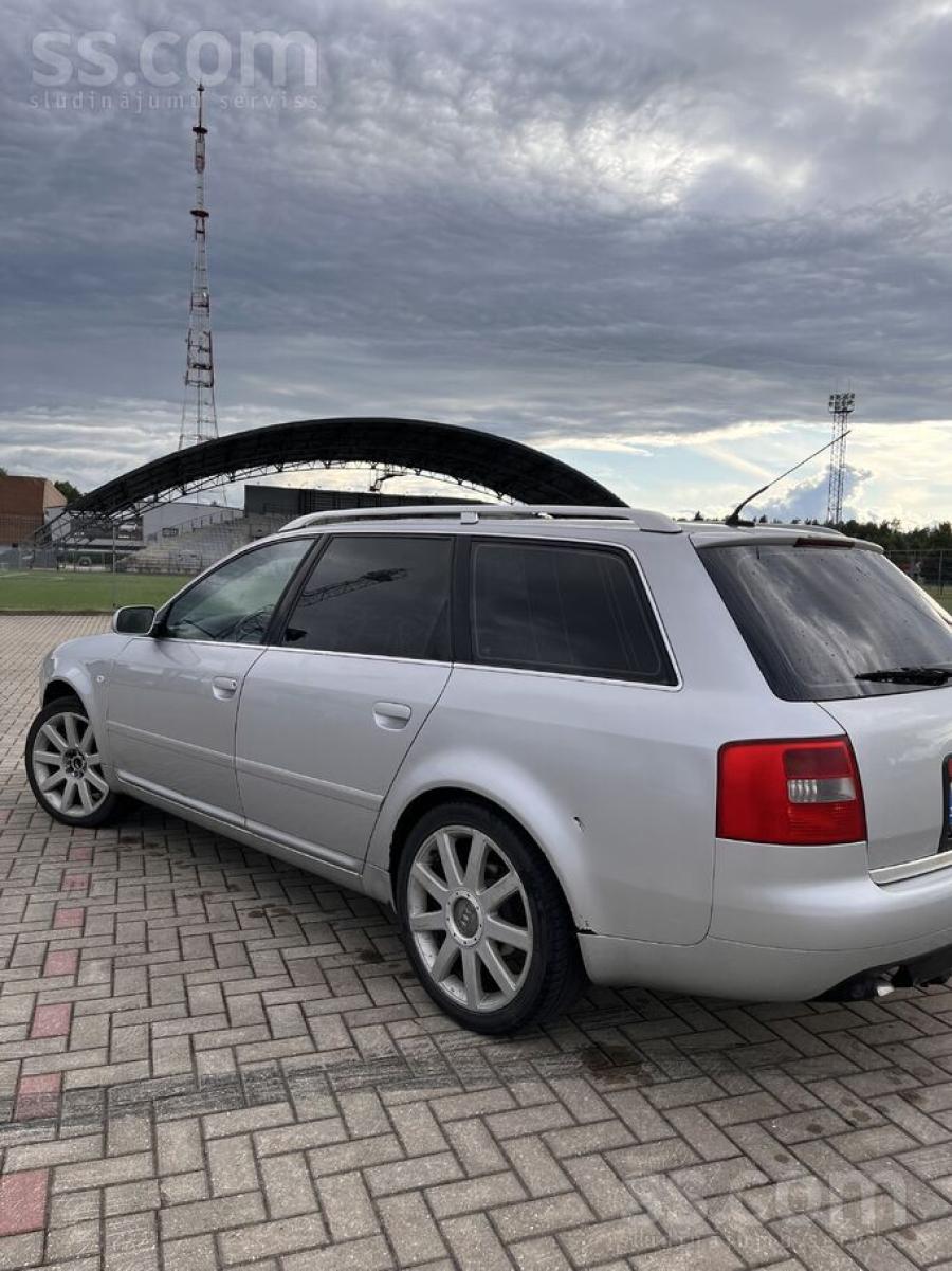 Pelēks Audi A6 2003 Valmiera, ar dzinēja tilpumu 2.50 L un nobraukumu 330 tūkst. km par 1600 €, foto 4 vietnē AUTOMOTO.COM.LV