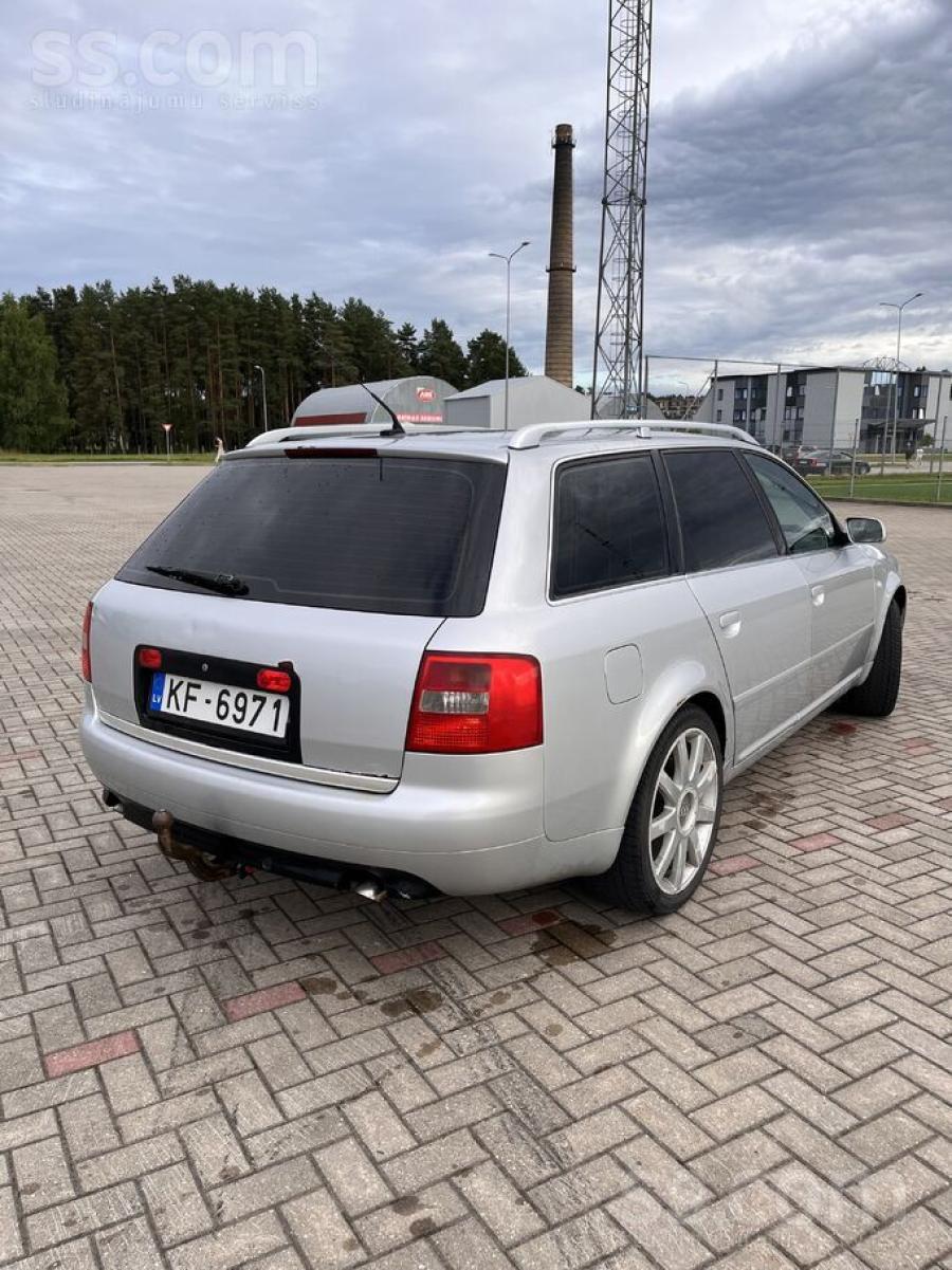 Pelēks Audi A6 2003 Valmiera, ar dzinēja tilpumu 2.50 L un nobraukumu 330 tūkst. km par 1600 €, foto 6 vietnē AUTOMOTO.COM.LV