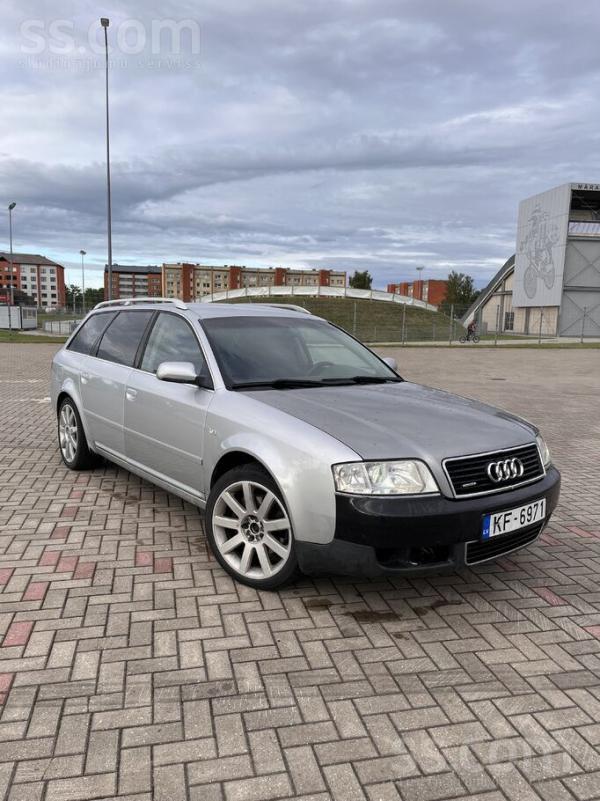 Pelēks Audi A6 2003 Valmiera, ar dzinēja tilpumu 2.50 L un nobraukumu 330 tūkst. km par 1600 €, foto 7 vietnē AUTOMOTO.COM.LV