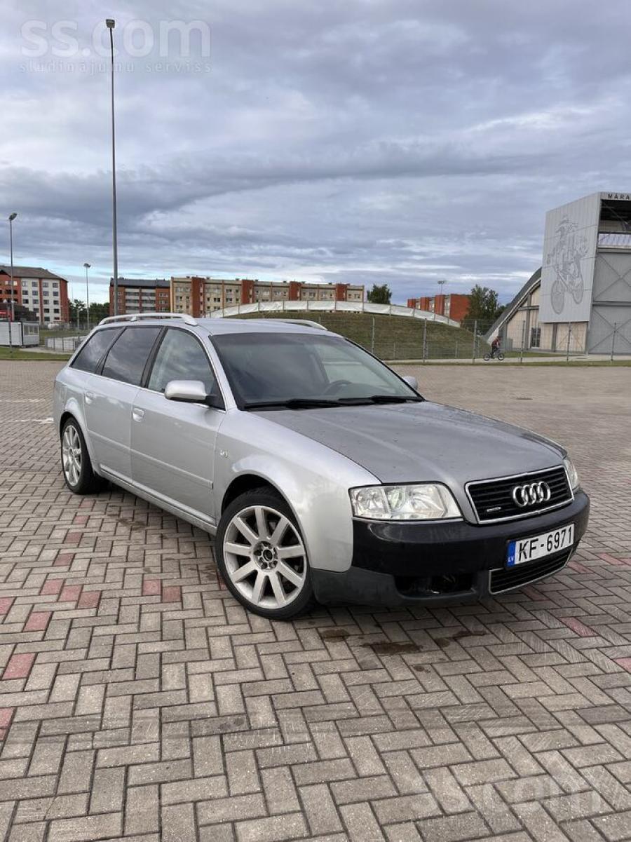 Pelēks Audi A6 2003 Valmiera, ar dzinēja tilpumu 2.50 L un nobraukumu 330 tūkst. km par 1600 €, foto 8 vietnē AUTOMOTO.COM.LV