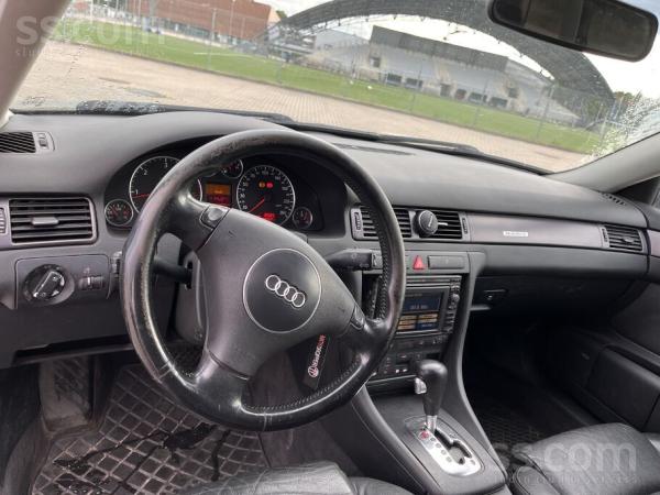 Pelēks Audi A6 2003 Valmiera, ar dzinēja tilpumu 2.50 L un nobraukumu 330 tūkst. km par 1600 €, foto 8 vietnē AUTOMOTO.COM.LV