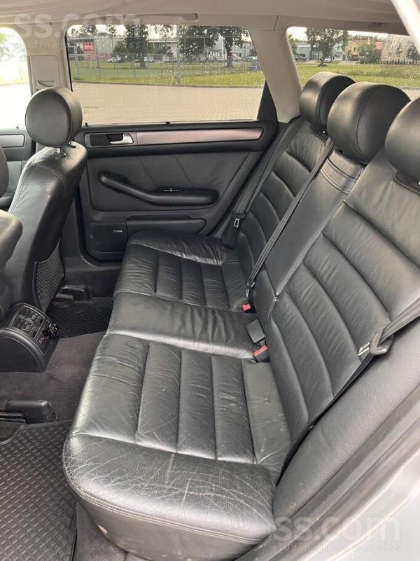 Pelēks Audi A6 2003 Valmiera, ar dzinēja tilpumu 2.50 L un nobraukumu 330 tūkst. km par 1600 €, foto 10 vietnē AUTOMOTO.COM.LV