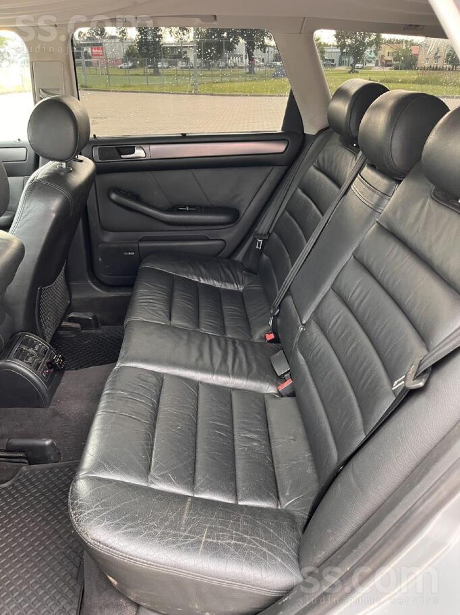 Pelēks Audi A6 2003 Valmiera, ar dzinēja tilpumu 2.50 L un nobraukumu 330 tūkst. km par 1600 €, foto 11 vietnē AUTOMOTO.COM.LV