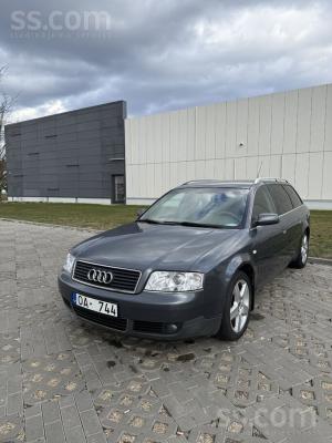 Pelēks Audi A6 2003 Rīga, ar dzinēja tilpumu 1.90 L un nobraukumu 374 tūkst. km par 2000 €, foto  vietnē AUTOMOTO.COM.LV