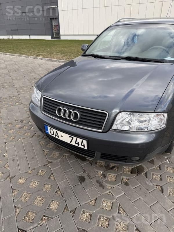 Pelēks Audi A6 2003 Rīga, ar dzinēja tilpumu 1.90 L un nobraukumu 374 tūkst. km par 2000 €, foto 2 vietnē AUTOMOTO.COM.LV